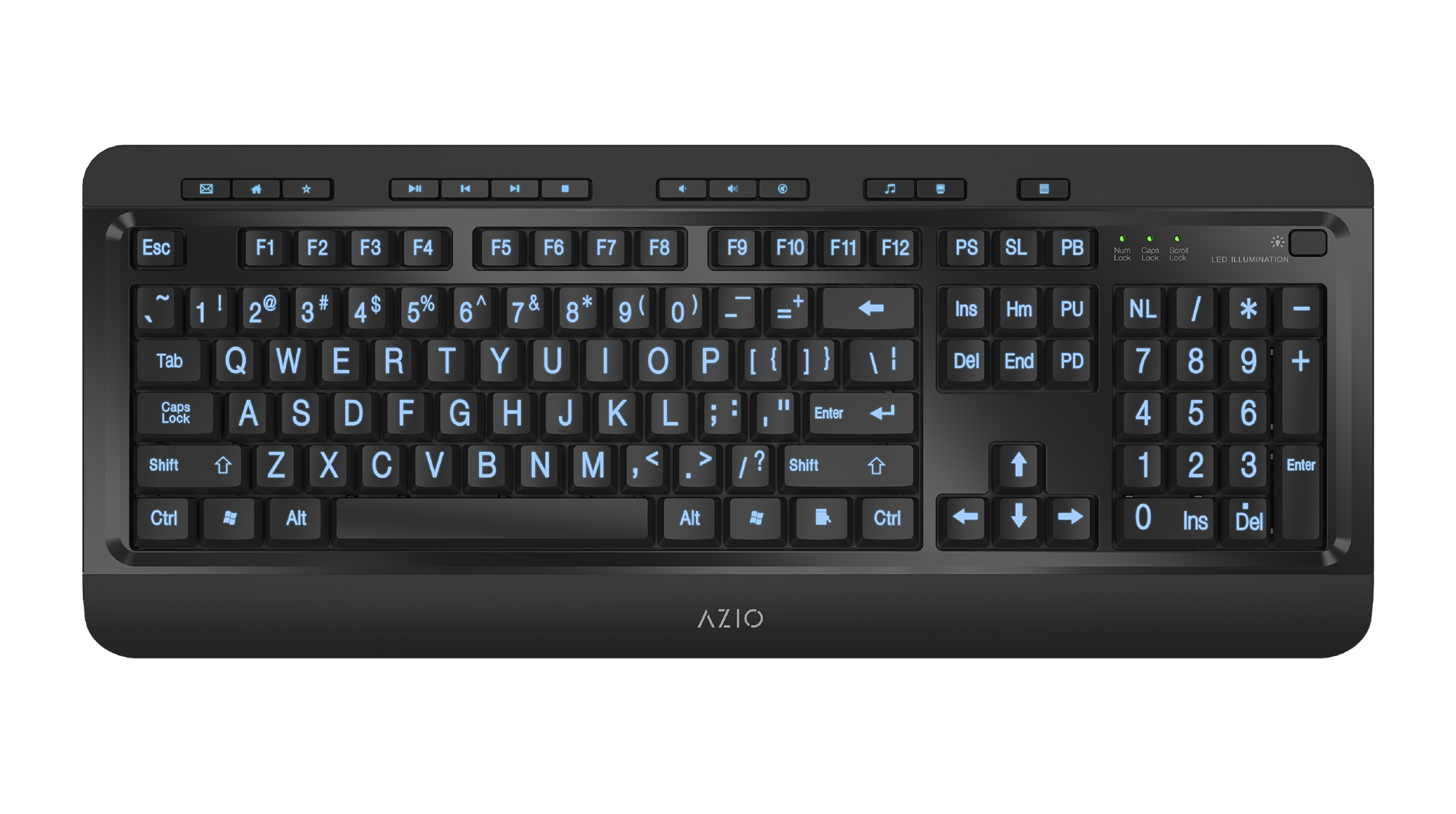 AZIO KB505U 三色背光遊戲鍵盤 - 2000Fun商城 香港人既遊戲店